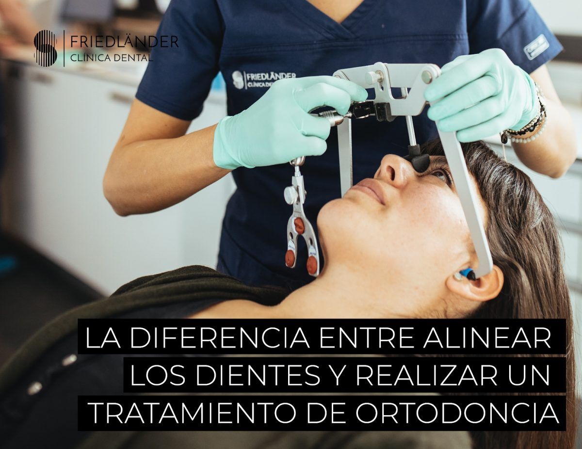 Alinear los Dientes vs Tratamiento de Ortodoncia